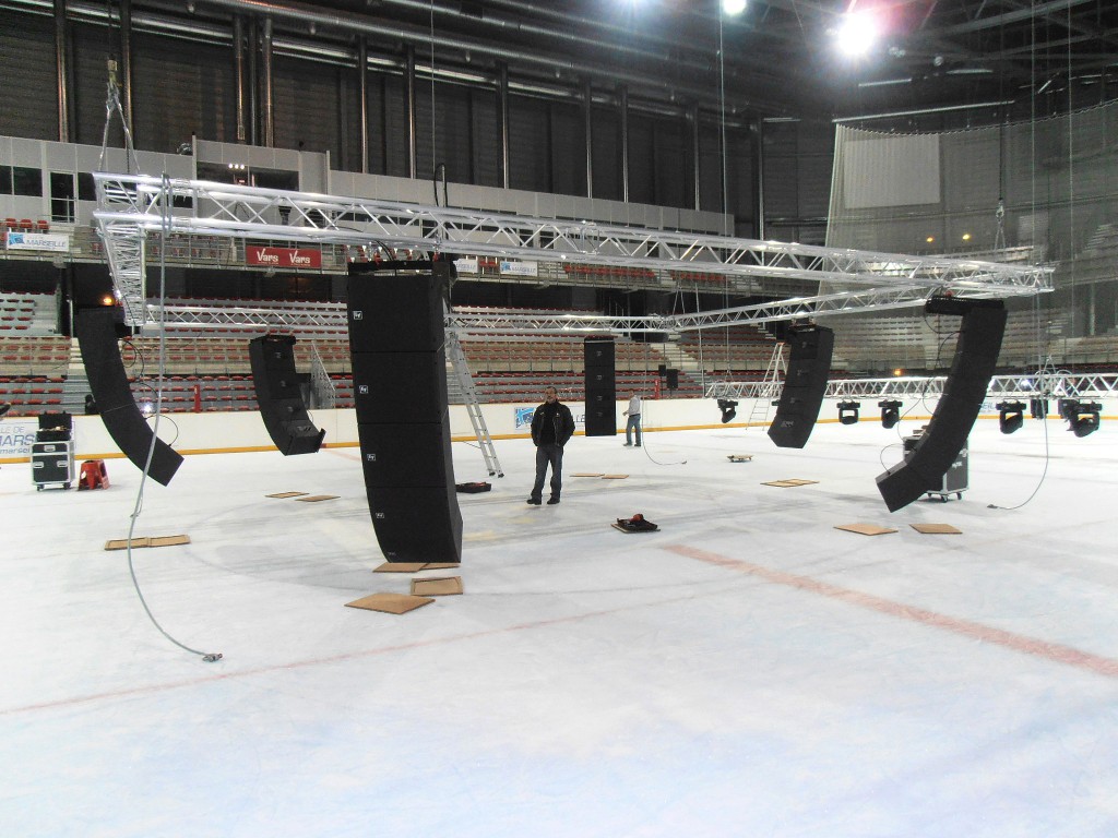 New Marseille ice stadium installs Electro-Voice EVA