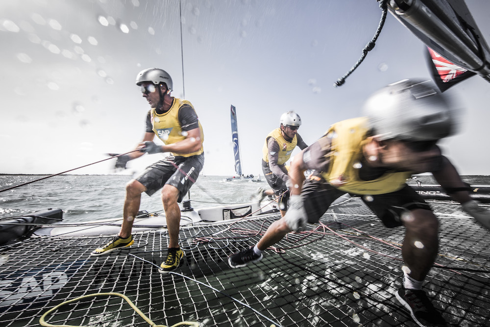 Extreme Sailing Series gets up close with shore-based fans and live streams