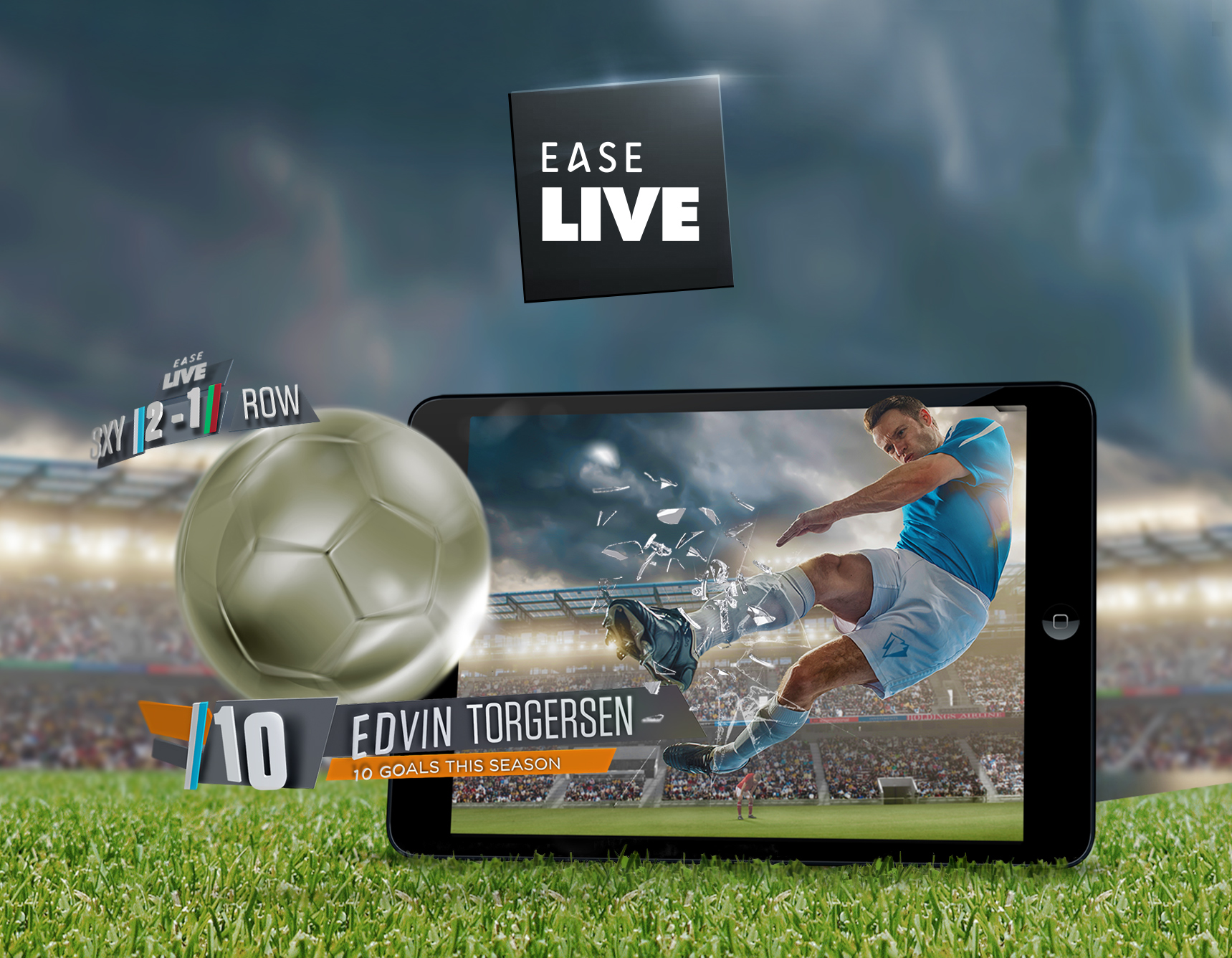 SIXTY Ease Live integrates with Viz Artist and Viz Trio for interactive ...