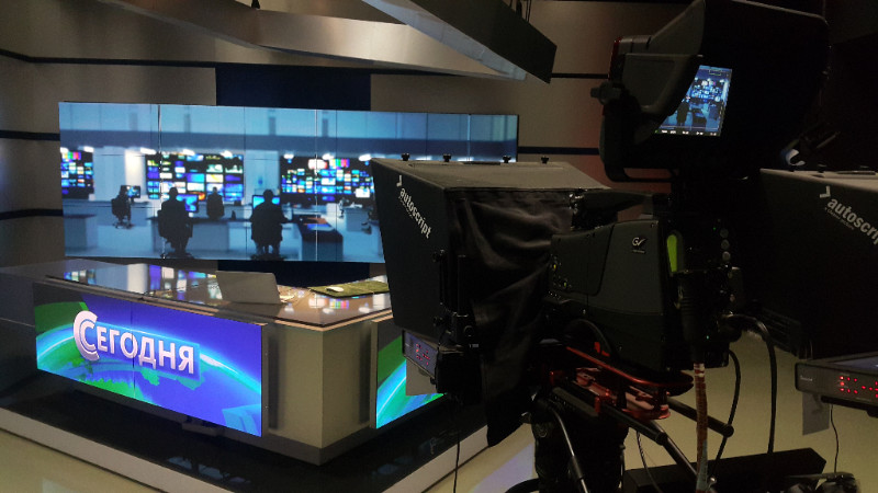 NTV Russia updates news production with Grass Valley cameras and switcher