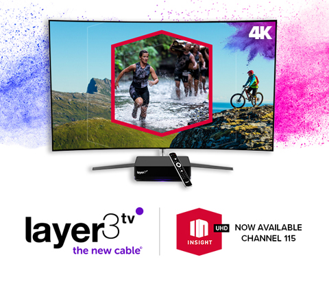Insight TV announces first US 4K UHD launch on Layer3 TV