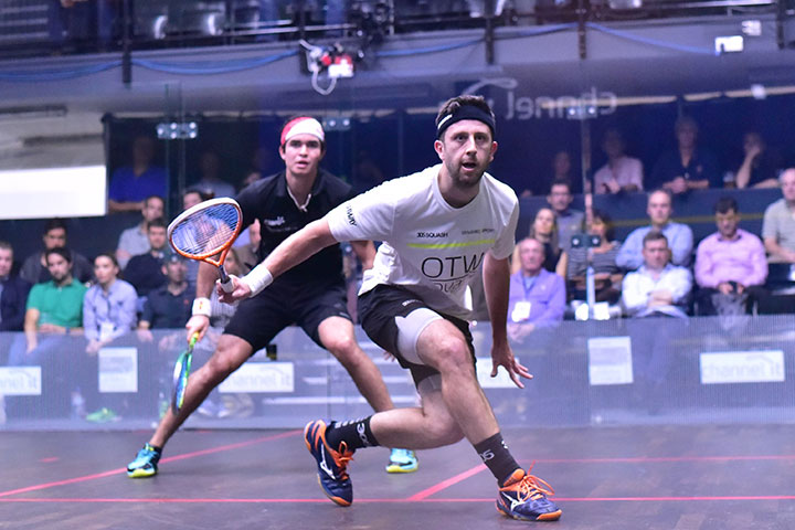 England vs ROW squash match to be shown live in VR