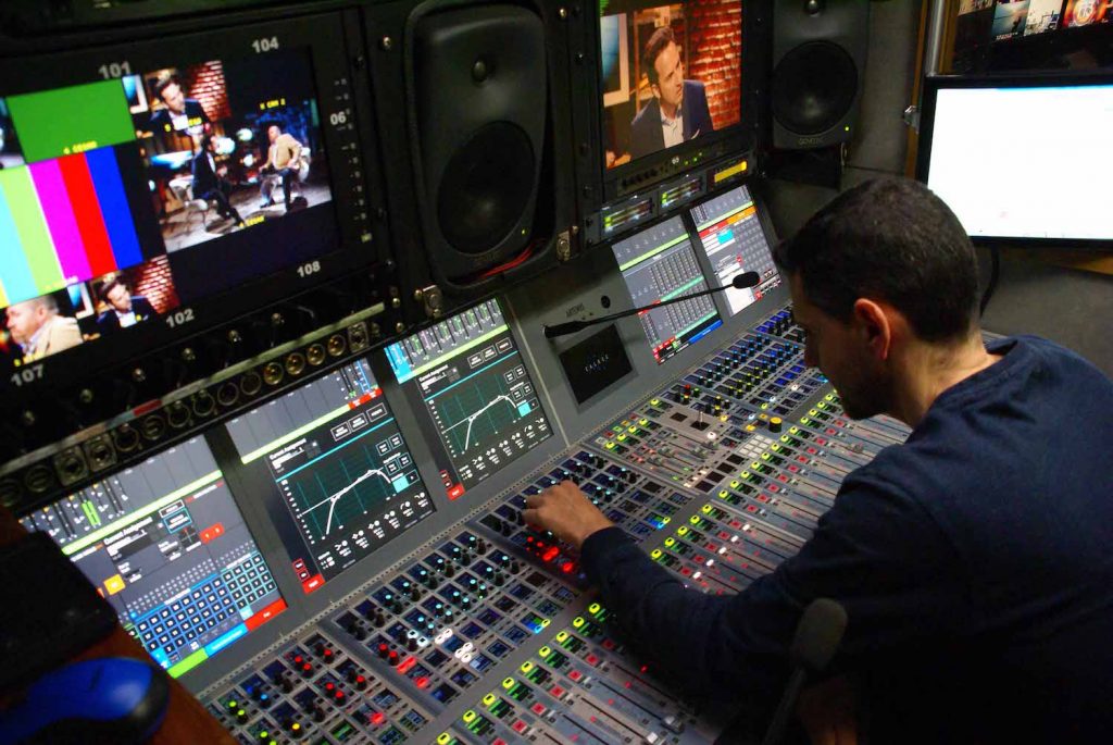 Calrec Artemis console for Spanish OB company Tilt’s mobile unit