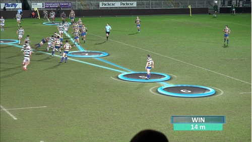 DELTACAST moves into rugby with new version of virtual graphics solution