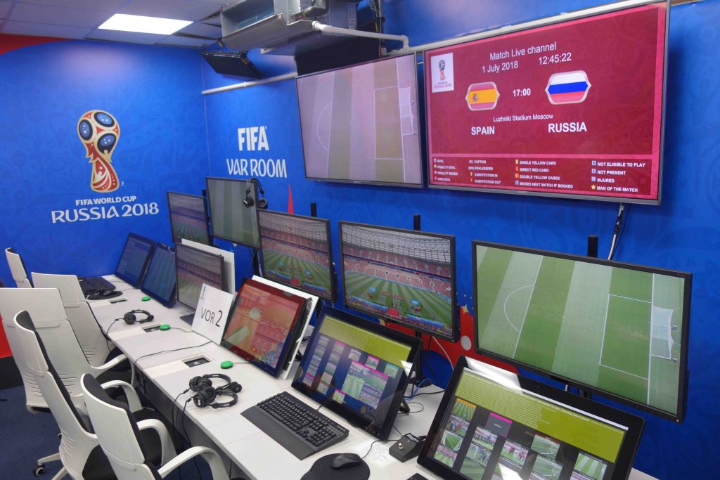 Live from FIFA World Cup: Inside FIFA’s VAR control room in Moscow