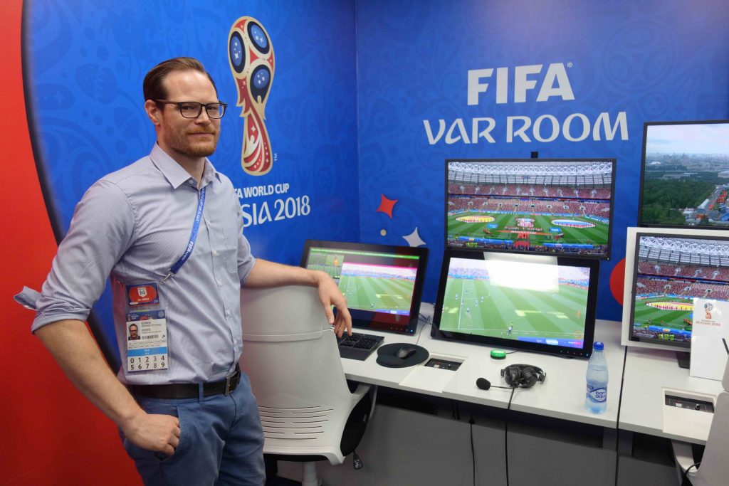 Live from FIFA World Cup: Inside FIFA’s VAR control room in Moscow