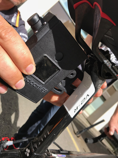 Broadcast RF tests Velo4G onboard-bicycle camera at the Tour of Britain