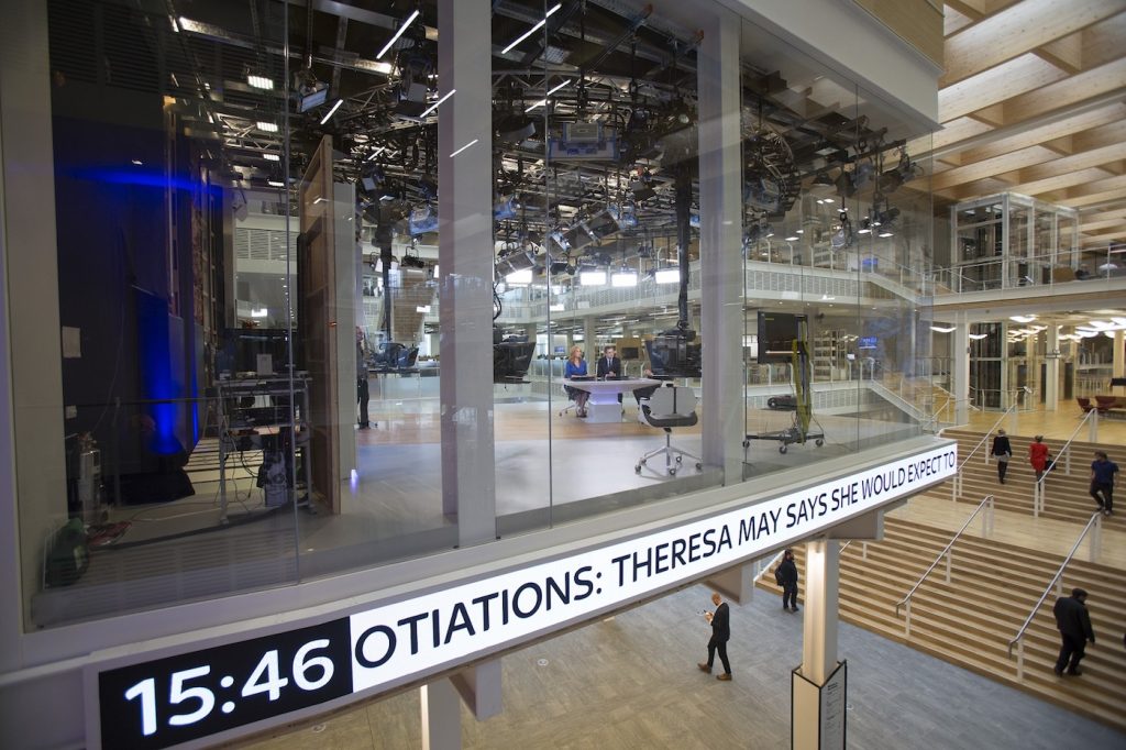 Sky News UK automates newsroom workflow with Ross Video OverDrive