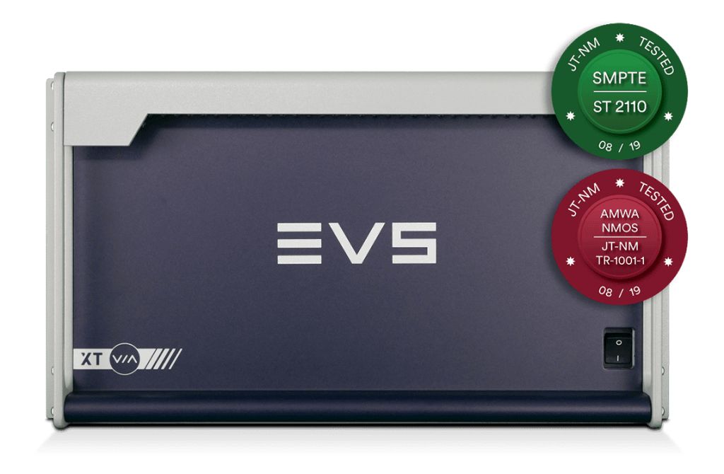 IBC 2019: EVS XT-VIA passes JT-NM tests for IP interoperability