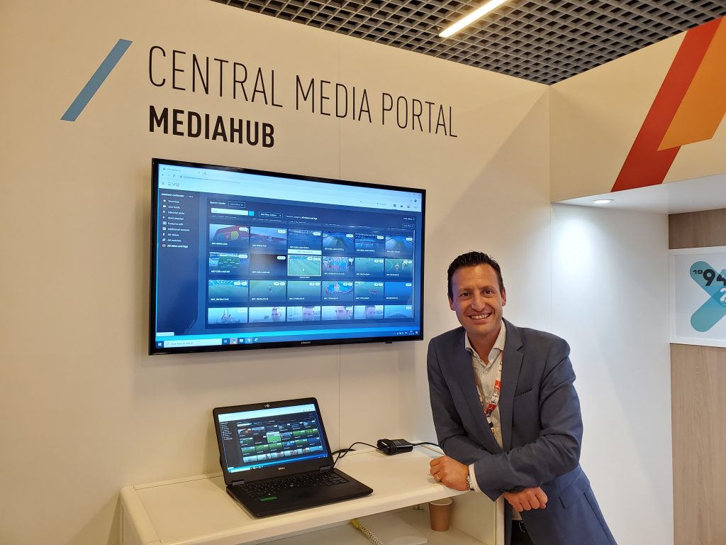 Live from Sportel Monaco: Debut for EVS Media Hub