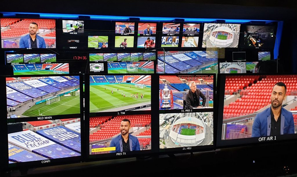 Arena Television and dock10 deliver remote gallery for FA Cup Final