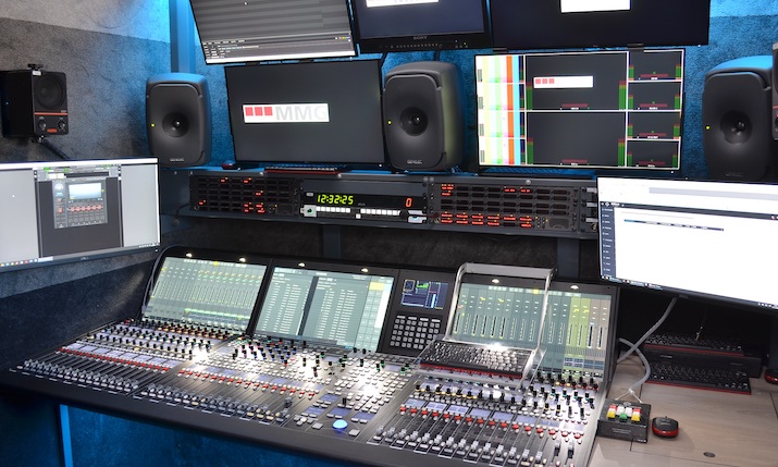 MMG’s UHD1 OB van equipped with Lawo audio-over-IP technology