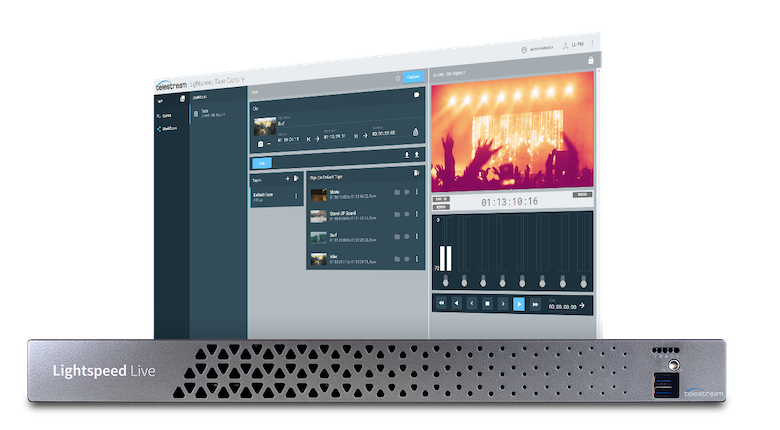 Telestream launches software-only version of Lightspeed Live Capture