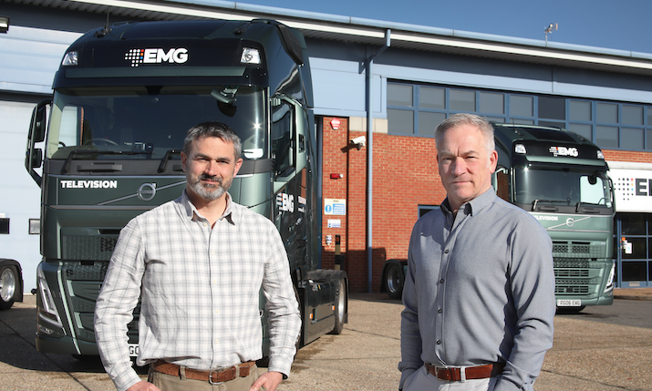EMG enhances OB truck fleet with more sustainable Volvo FH models