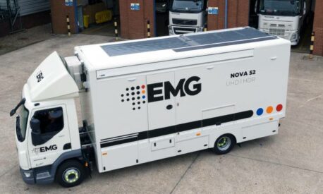 EMG UK unleashes four new sustainable OB vans dedicated to remote ...
