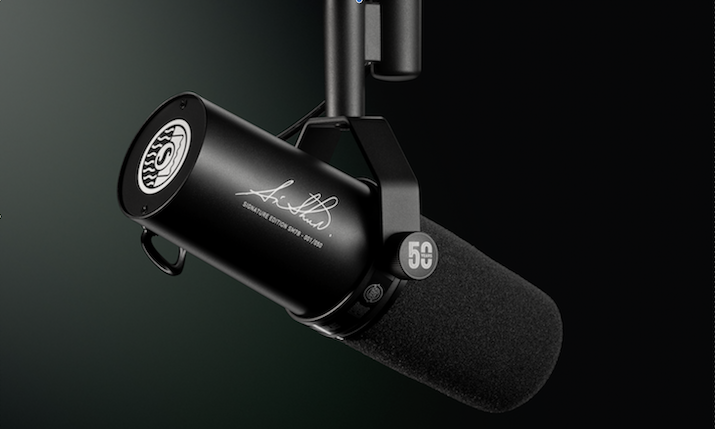 Shure celebrates 50 years of the SM7 with SM7B anniversary signature ...