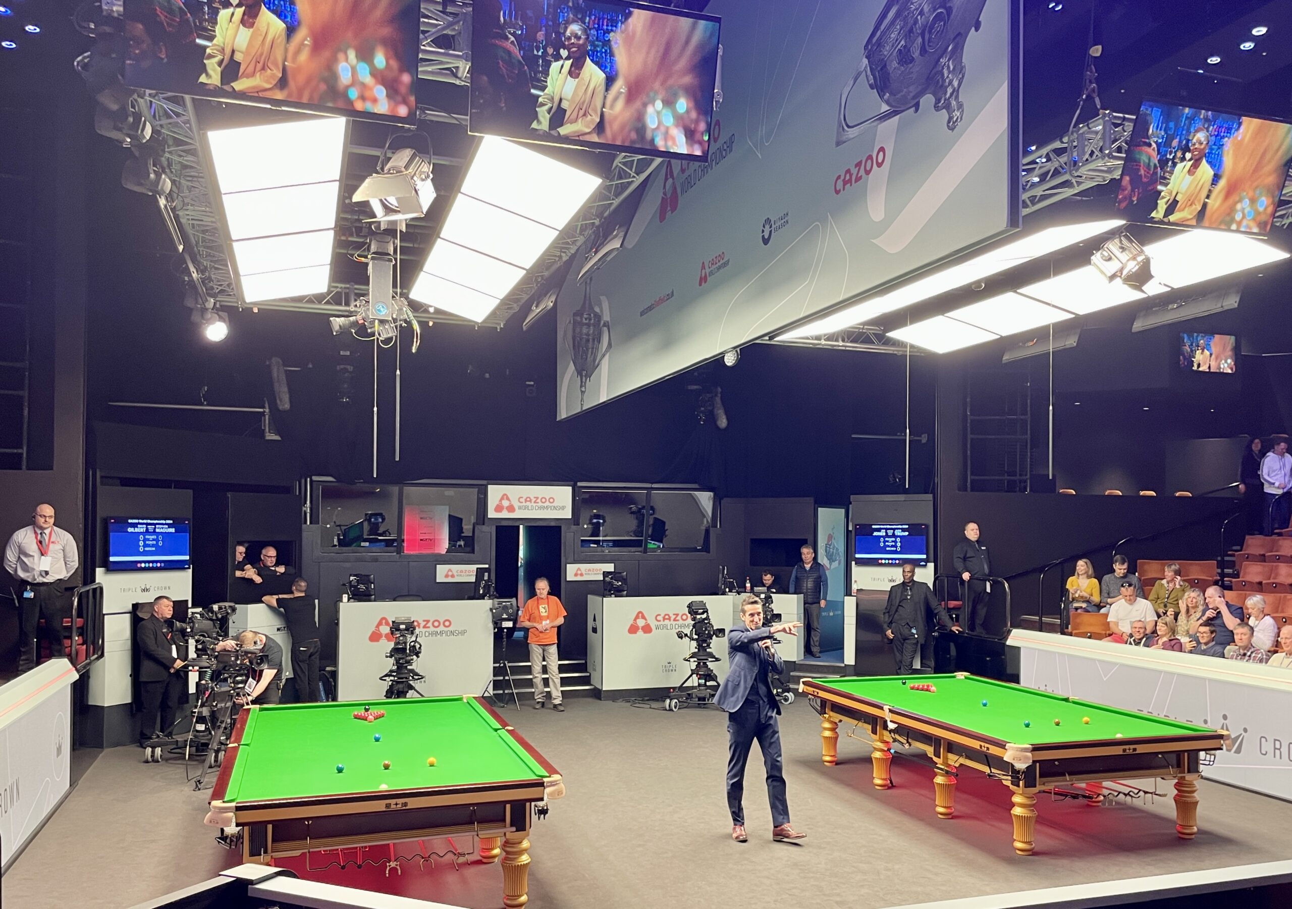 Live from the Crucible: IMG at the World Snooker Championship 2024