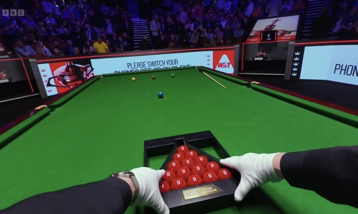 BBC and Sunset+Vine bring referee camera to World Snooker Championship ...